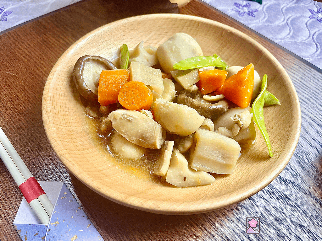 Chicken and Root Vegetable Nimono - Mountain Plums