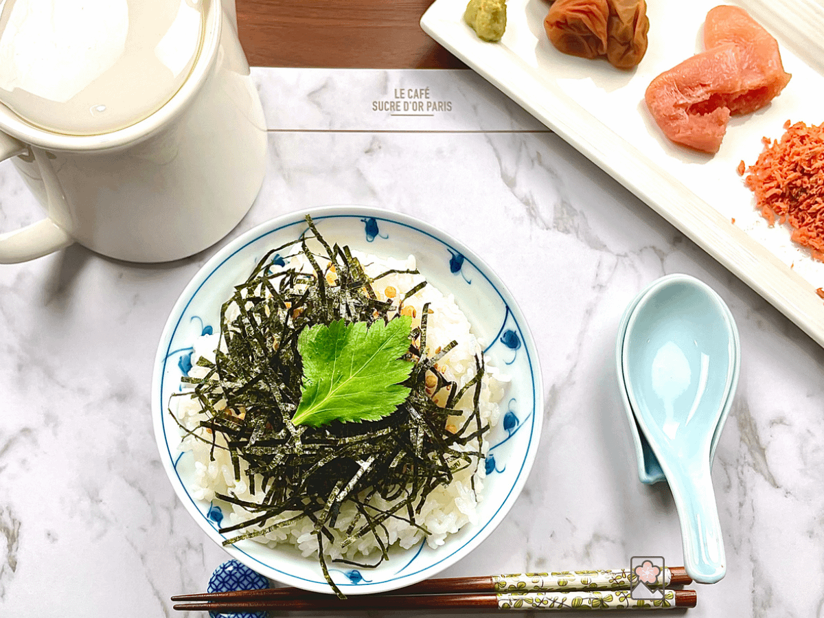 Ochazuke (Green Tea Over Rice) - Mountain Plums