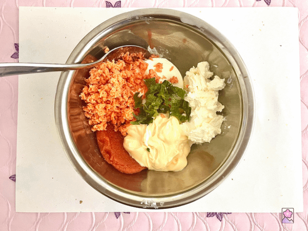 Creamy Salmon Mentaiko Dip - Mountain Plums